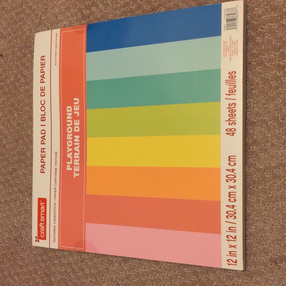 craft smart | Office | Craft Smart Textured Rainbow Cardstock 2 X 12 48 ...